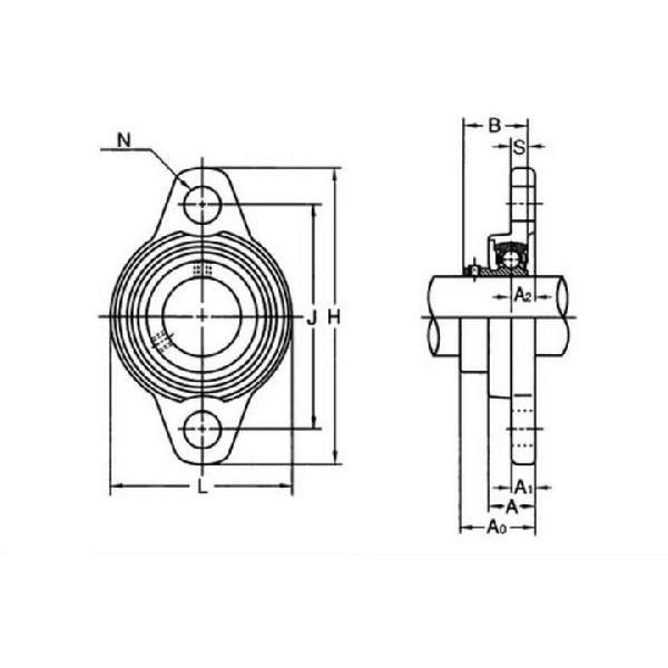 旭精工 シルバーシリーズ ひしフランジ形ユニット KFL004 : 伝動機ドットコム ヤフー店 - 通販 - Yahoo!ショッピング