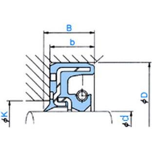 NOK オイルシール TCN7510013 (AP3618G7) TCN型 : 伝動機ドットコム ヤフー店 - 通販 - Yahoo!ショッピング
