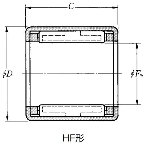 NTN ニードルベアリング HF0812 ワンウェイクラッチ : 伝動機ドットコム ヤフー店 - 通販 - Yahoo!ショッピング