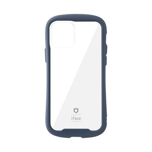 Hamee HAMEE iPhone 12/12Pro iFace Reflection 強化ガラスクリアケース ネイビー 41-907-921982〈41907921982〉 : デンキチ ...