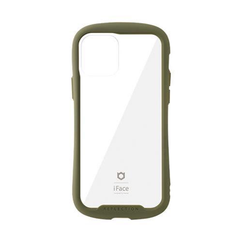 Hamee（ハミィ） HAMEE iPhone 12/12Pro iFace Reflection 強化ガラスクリアケース カーキ 41-907-922019〈41907922019 ...