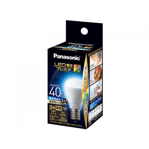 Panasonic パナソニック LED電球プレミアX 40形 E17 昼光色 LDA7DGDSK6〈LDA5DDGE17SZ4〉 : デンキチWeb Yahoo!店 - 通販 - Yahoo ...