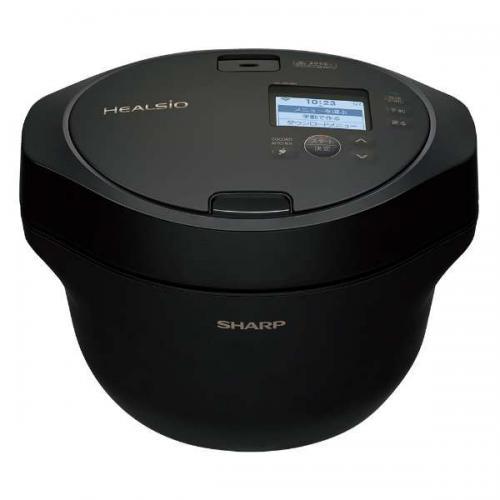 シャープ SHARP 水なし自動調理鍋 HEALSIO ヘルシオ ホットクック 1.6L ブラック系 KN-HW16H-B〈KNHW16H-B〉 : 4550556130219 : デンキチ ...