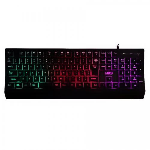 LAZOS lazos ラゾス 有線ゲーミングキーボード 109 key LKBG〈LKBG〉 : デンキチWeb Yahoo!店 - 通販 ...