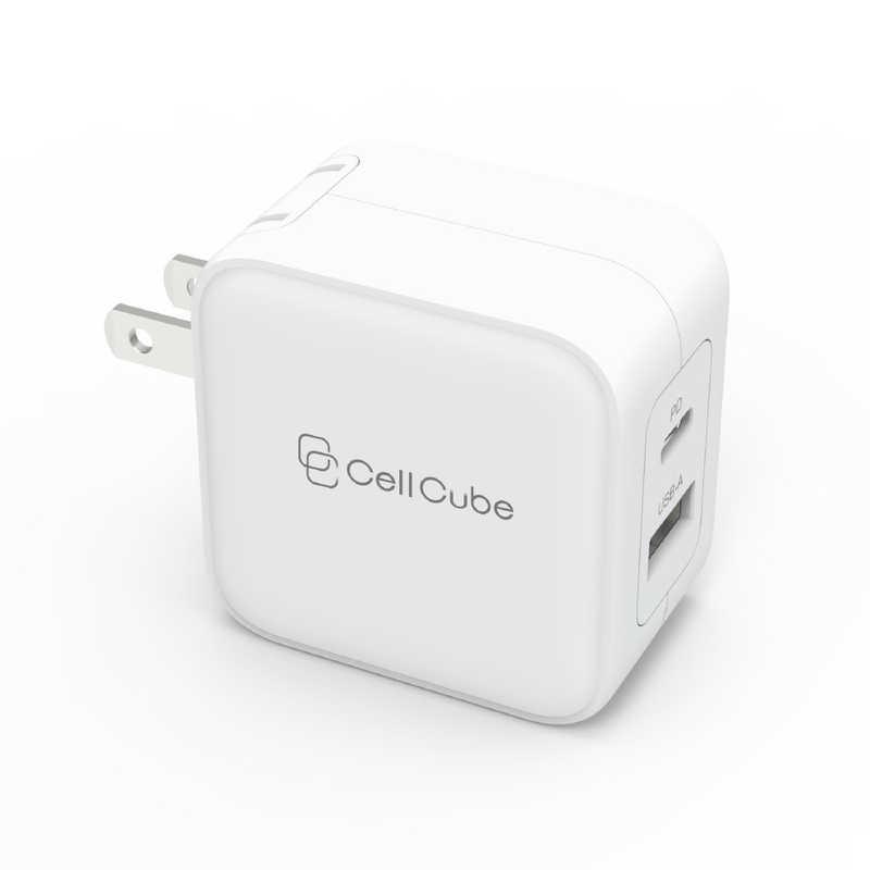 FUNMAXJ ファンマックスジャパン「CellCube」USB-C充電器 2ポートUSB-C Fast Charger PD20W+12W ...
