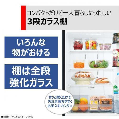 TOSHIBA 東芝 冷蔵庫 153L 右開き 2ドア GR-V15BS-K (宅配サイズ TOSHIBA 東芝 冷蔵庫 153L 右開き 2ドア GR-V15BS-K (宅配サイズ