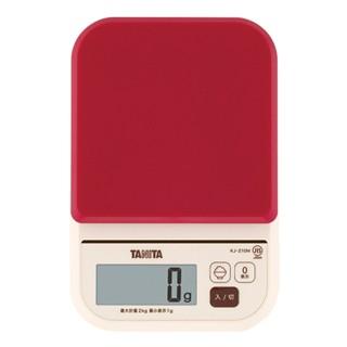 TANITA タニタ Tanita デジタルクッキングスケール 2kg レッド KJ-210M-RD 〈KJ210M-RD〉 : デンキチWeb Yahoo!店 - 通販 - Yahoo!ショッピング