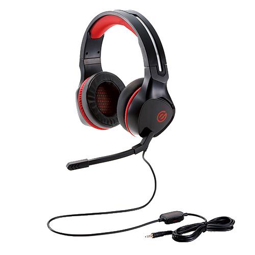 ELECOM エレコム ゲーミングヘッドセット 両耳オーバーヘッド 4極ミニプラグ 50mmドライバ 極厚イヤーパッド コントローラ付属 HS-G01BK〈HSG01BK〉 : デンキチWeb ...