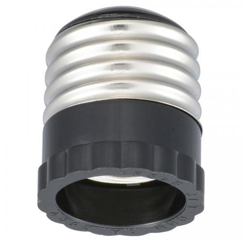 OHM オーム電機 口金変換ソケットアダプター 黒 E26/E17 HS-LEB10〈HSLEB10〉 : デンキチWeb Yahoo!店 - 通販 - Yahoo!ショッピング