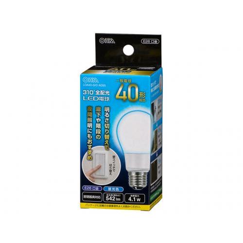 OHM 【3/25までポイント5倍】オーム電機 LED電球 E26 40形 昼光色 LDA4D-G/D-AG95〈LDA4DGDAG95〉 : デンキチWeb Yahoo!店 - 通販 ...