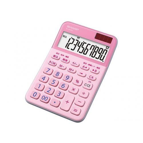 SHARP シャープ カラー・デザイン電卓 ピンク EL-M335-PX〈ELM335-PX〉 : デンキチWeb Yahoo!店 - 通販 - Yahoo!ショッピング