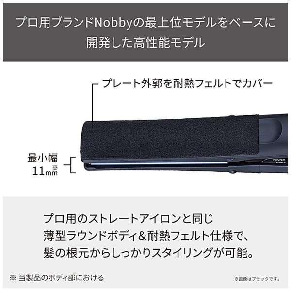 Nobby by TESCOM ノビーバイテスコム プロフェッショナル プロテクトイオン ストレートアイロン ブラックNIS500A-K ...