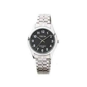 CREPHA クレファー 腕時計 アナログ 生活防水 メンズ シルバー テルバ TELVA TE-AM148-BKS〈TE-AM148-BKS〉 : デンキチWeb Yahoo!店 - 通販 ...