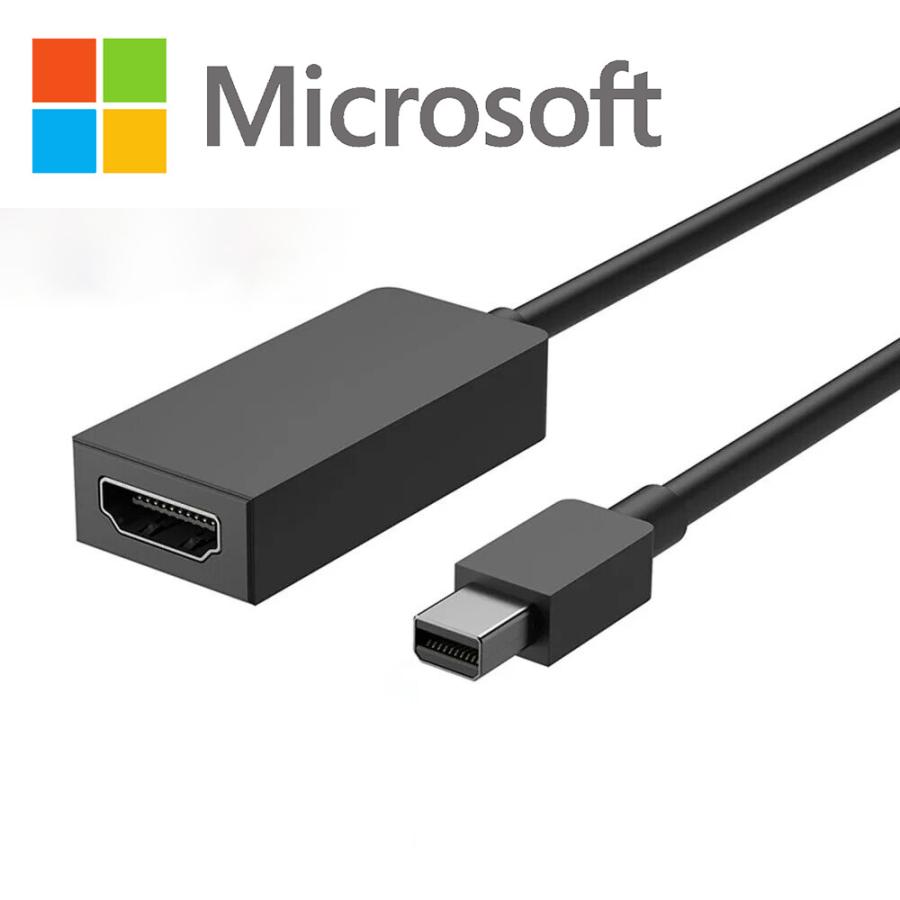 Surface 【純正】 Microsoft Mini DisplayPort to HDMI 2.0 アダプター (Model 1819 ...