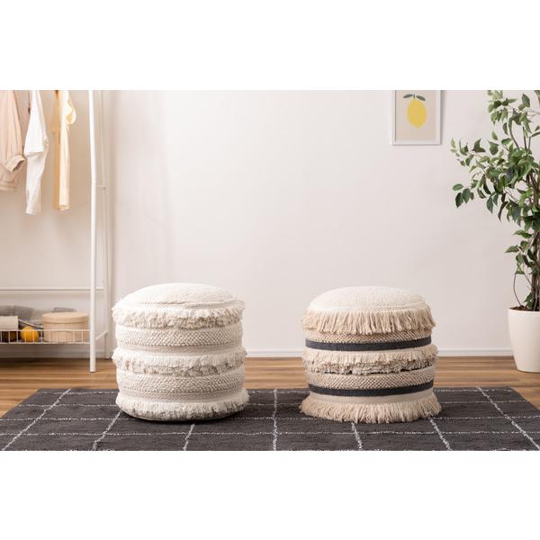 東谷 （AZUMAYA） FAB-005A スツール 丸型 北欧 円 シンプル オットマン : でんKING Yahoo!店 - 通販 - Yahoo!ショッピング