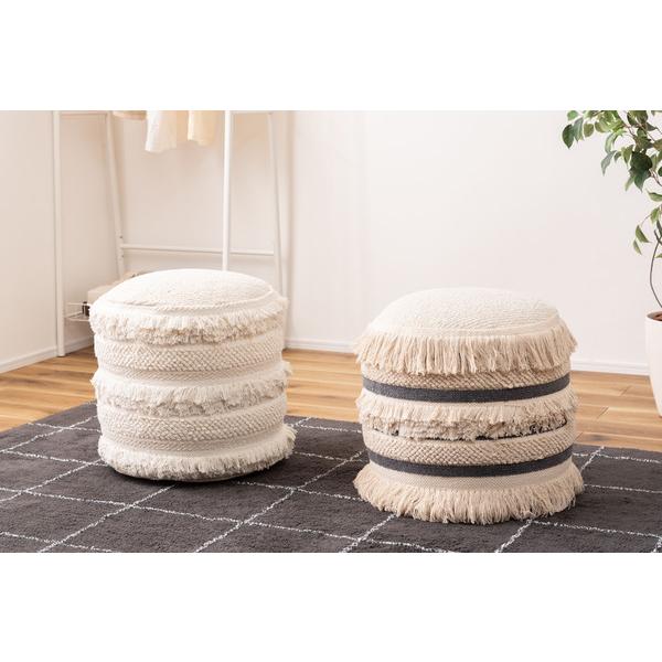 東谷 （AZUMAYA） FAB-005A スツール 丸型 北欧 円 シンプル オットマン : でんKING Yahoo!店 - 通販 - Yahoo!ショッピング