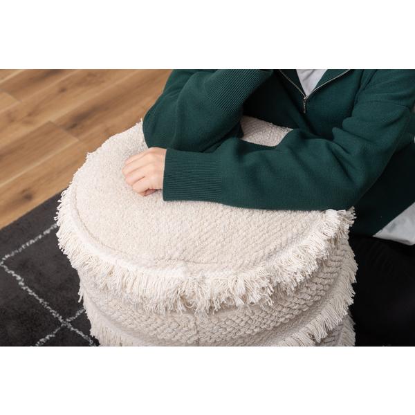 東谷 （AZUMAYA） FAB-005A スツール 丸型 北欧 円 シンプル オットマン :4985155225125:でんKING Yahoo!店 - 通販 - Yahoo!ショッピング