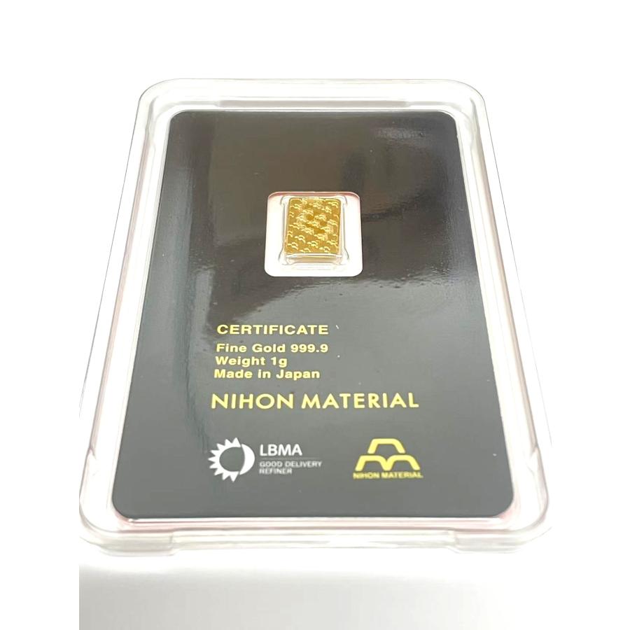 新品 金 インゴット 1g インゴットカード1g K24 パッケージ包装 日本マテリアル 999.9 INGOT 24金 純金カード 公式国際ブランド : 電貴族 - 通販 - Yahoo ...