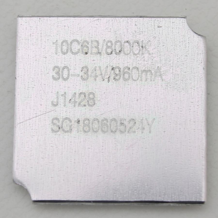 COB LED チップオンボード 面発光 広範囲照射 30-34V 960mA 30W 8000-10000K 110-120lm 90Ra 1919 プラチナ : 電光ストア - 通販 ...