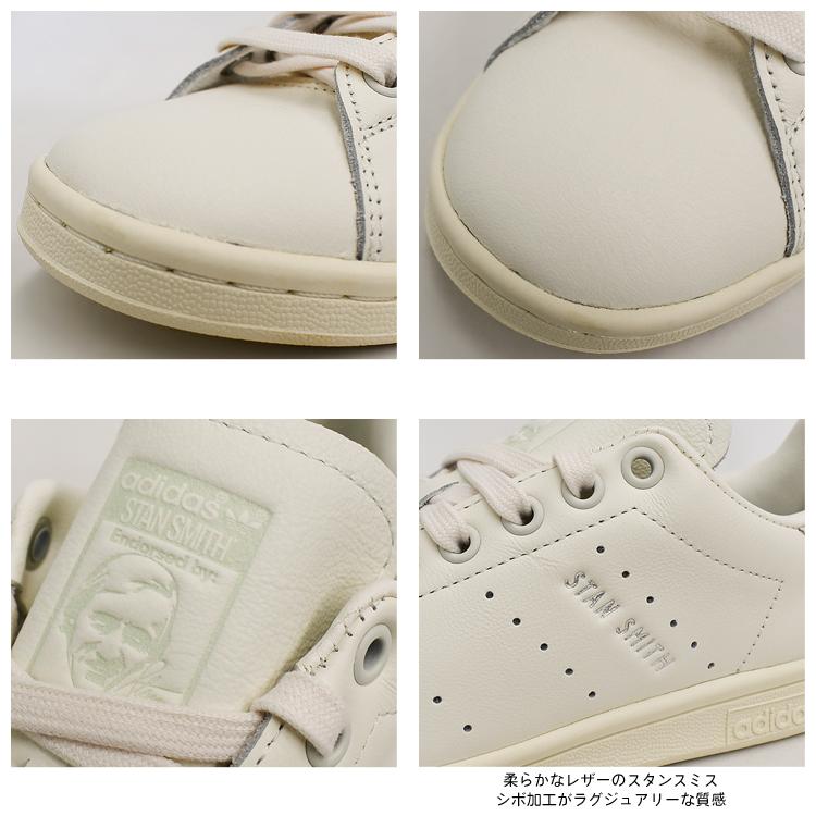 アディダス スタンスミス W レディース スニーカー コアホワイト/リネングリーン/シルバーメタリック adidas STAN SMITH W ...