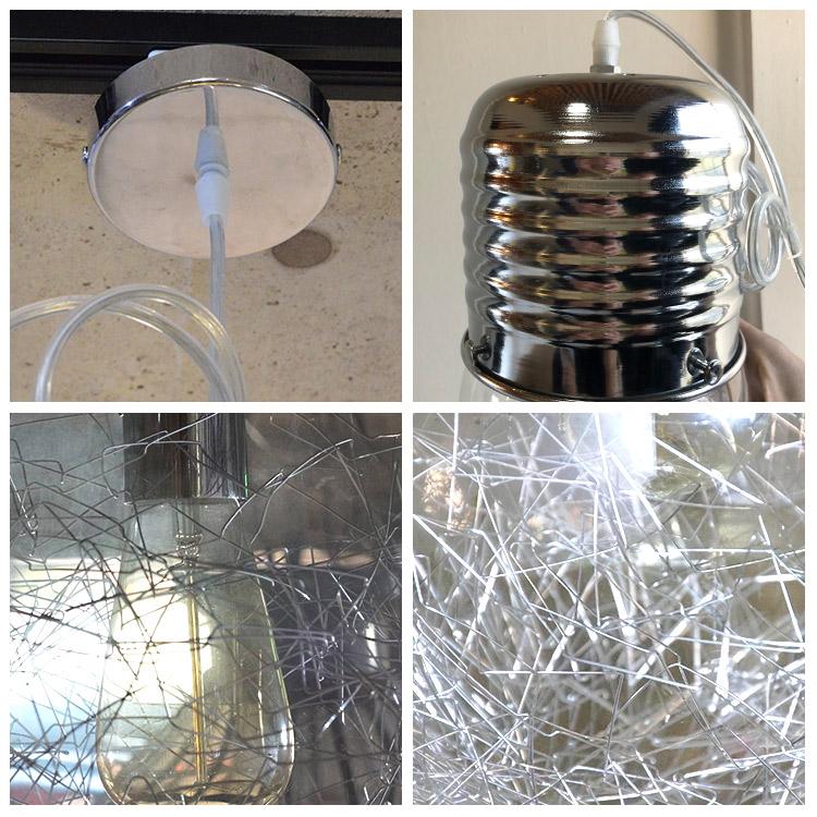 ペンダントライト LED 照明 おしゃれ 50cm 大きい デカい 電球型 吊下げ 吊り下げ 天井照明 シーリングライト 吹き抜け 吹抜け 天井 間接照明 P005 でんらい : おしゃれな ...