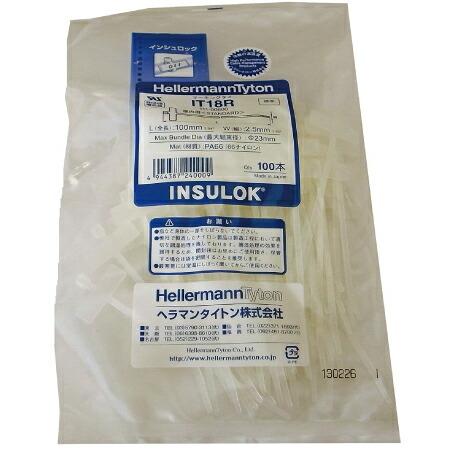 HellermannTyton ヘラマンタイトン IT18R マーキングタイ 屋内使用 100本入り 色 乳白 全長L100mm 幅2.5mm : 電材BLUEWOOD ヤフー店 - 通販 ...