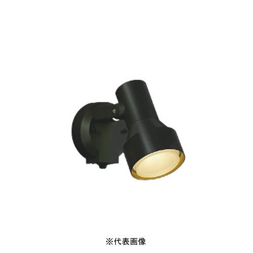 コイズミ照明 AU57437 防雨型スポットライト 人感センサ付 100W相当 電球色 色 ブラック : 電材BLUEWOOD ヤフー店 ...