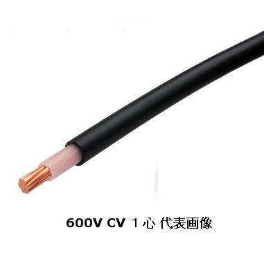 矢崎エナジーシステム 600V CV 60sq 1芯 やわらか電線 600V耐圧電線 架橋ポリエチレン絶縁ビニルシースケーブル 切売10m以上1m単位 : 電材BLUEWOOD ヤフー店 ...