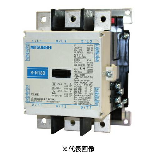 三菱電機 S-N180 AC200V 2A2B 非可逆式電磁接触器 交流操作形 フレームN180 コイル定格電圧AC200V 補助接点2a2b : 電材BLUEWOOD ヤフー店 - 通販 ...