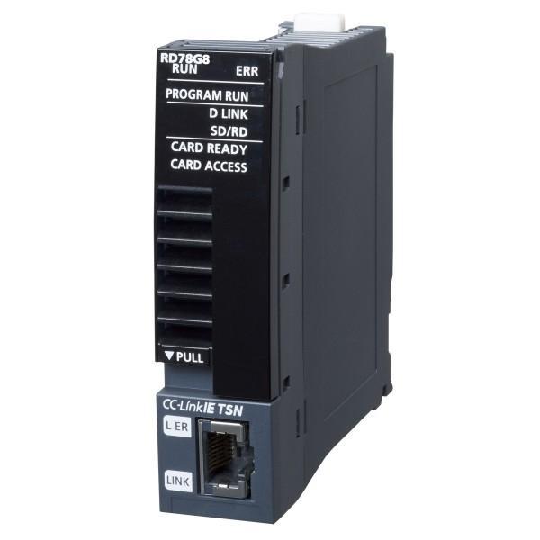 三菱電機 RD78G8 モーションユニット 最大制御軸数：8軸 最小演算周期：62.5μs CC-Link IE TSN接続 位置決め制御 ...