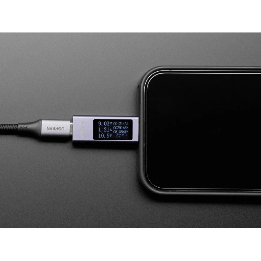 ミニOLED USB Cタイプ電力アナライザー : デンシ電気店 ヤフーショップ - 通販 - Yahoo!ショッピング