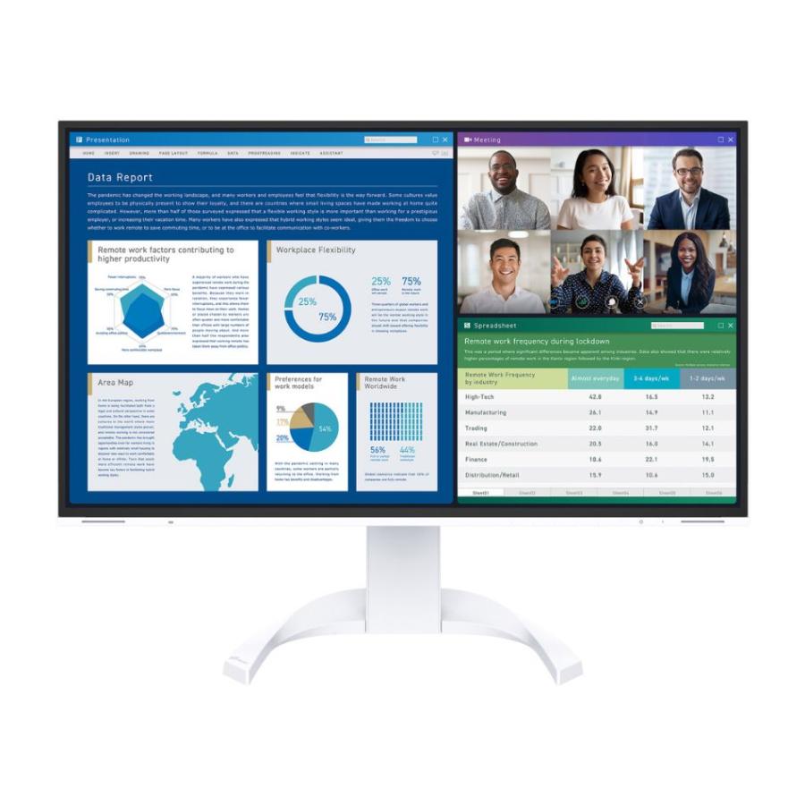 【新品】EIZO エイゾー 27インチ 4K液晶モニター FlexScan EV2740X-WT ホワイト : 電子問屋 - 通販 - Yahoo!ショッピング