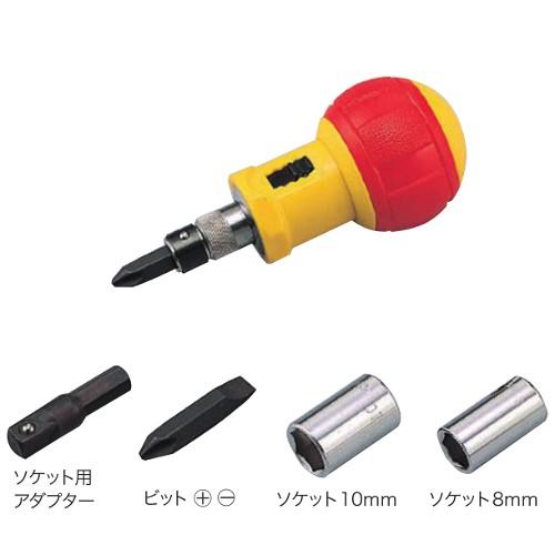 JEFCOM ジェフコム クッショングリップスタビーラチェットドライバー DS-810 : 電材39 Yahoo!店 - 通販 - Yahoo!ショッピング