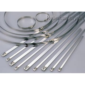 HellermannTyton ヘラマンタイトン メタルタイ ステンレスSUS316 840mm STB-840S (100本) : 電材39 Yahoo!店 - 通販 - Yahoo!ショッピング
