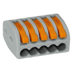 JAPPY ワンタッチコネクター 電線数 5 WF-5JB 40個入 : 電材39 Yahoo!店 - 通販 - Yahoo!ショッピング