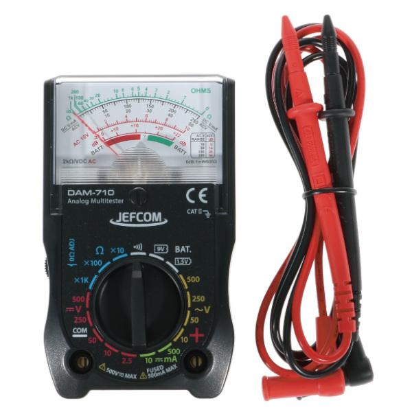 Jefcom ジェフコム DENSAN デンサン アナログテスター DAM-710 : 4937897056451 : 電材ドットコム Yahoo!店 - 通販 - Yahoo!ショッピング
