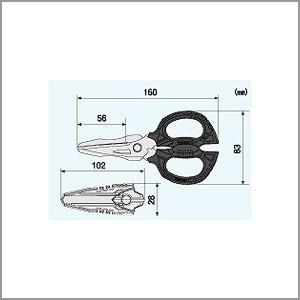 エンジニア ENGINEER 鉄腕ハサミGT PH-55 PH55 : 電材ドットコム Yahoo!店 - 通販 - Yahoo!ショッピング