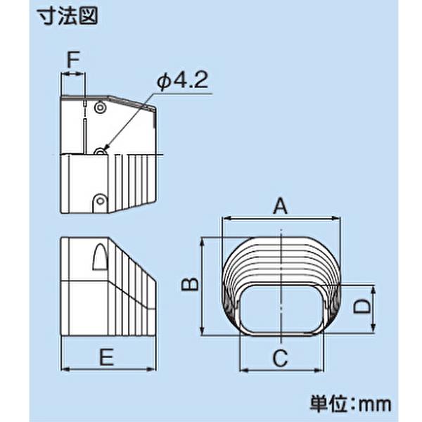 【当日発送OK！】因幡電工 LDEN-70-I 端末カバー 機器接続部用 アイボリー 1個価格 [スリムダクトLDシリーズ] : 4518301040459 : 電材満サイ - 通販 ...