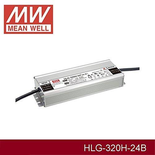 【当日発送OK！】MEAN WELL(ミンウェル) LEDドライバ HLG-320H-24 320.16W 24V 13.34A B Meanwell AC-DC SMPS HLG-320 H ...