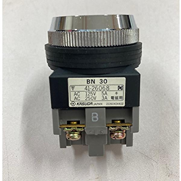 【当日発送OK！】春日電機 BN30 コントロールスイッチ AC125V5A/250V3A φ30 パイロットスイッチ 赤 緑 黒 : 電材満 ...