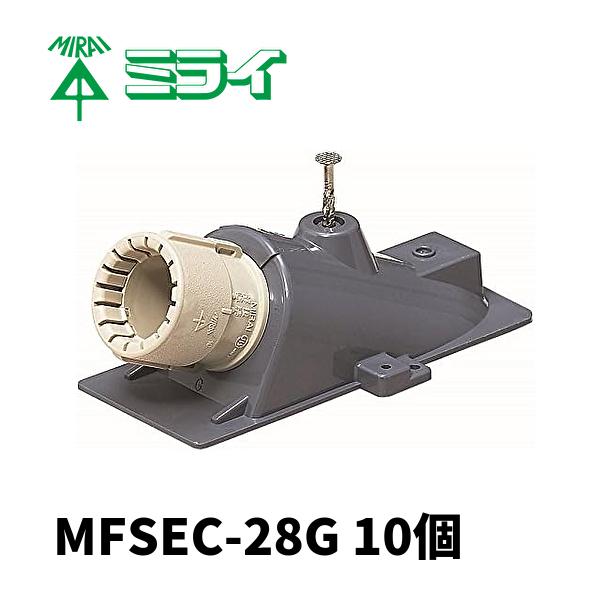 未来工業 (当日発送OK！)【10個入】未来工業 MFSEC-28G PF管エンドカバー Gタイプ サイズ28 : 電材満サイ - 通販 - Yahoo!ショッピング