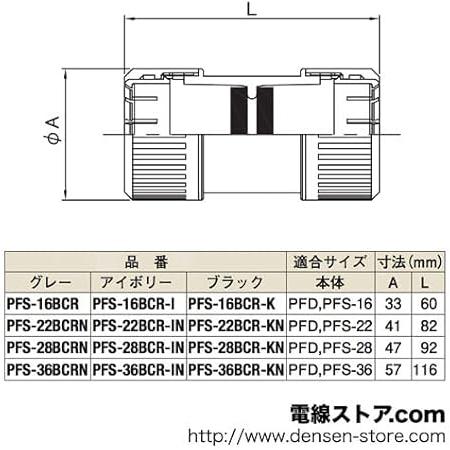 【5個入】古河電工 PFS-36BCR PF防水カップリング (プラフレキPFD,PFS-36用） グレー : pfs-36bcr-5 : 電材満サイ - 通販 - Yahoo!ショッピング