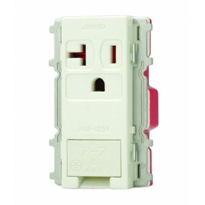 神保電器 JEC-BN-ITGEK PW アースターミナル付 高容量コンセント : 電材ネット - 通販 - Yahoo!ショッピング