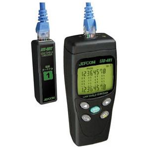 JEFCOM ジェフコム LEC-401 LANケーブルチェッカー : 電材ネット - 通販 - Yahoo!ショッピング