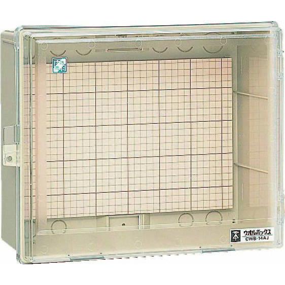未来工業 CWB-14AOJ ウォルボックス 透明蓋 ヨコ型 : 電材ネット - 通販 - Yahoo!ショッピング