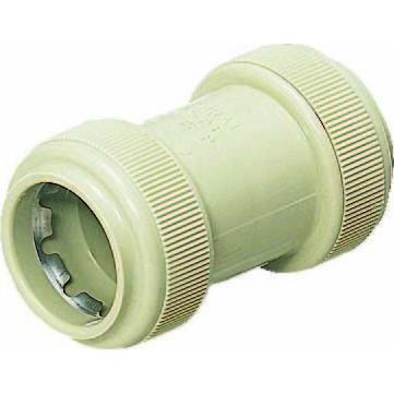 未来工業 FPC-22Y 可とう管カップリング 22 ワンタッチ型 ベージュ : 713-fpc22y : 電材ネット - 通販 - Yahoo!ショッピング