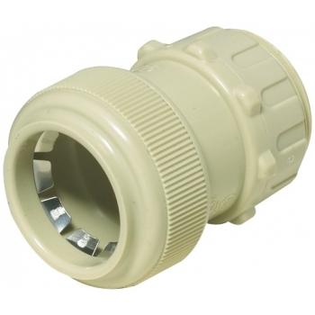 未来工業 FPK-28Y 可とう管コネクタ ワンタッチ型 28ベージュ : 電材ネット - 通販 - Yahoo!ショッピング