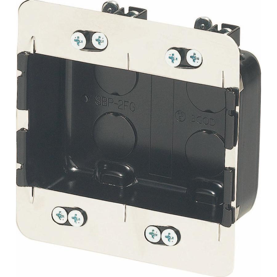 未来工業 MTKB-2SBP タイカブラック 耐火パネルボックス 2個用 : 電材ネット - 通販 - Yahoo!ショッピング