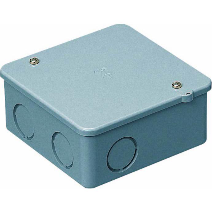 未来工業 PVK-AFN1 PVKボックス ノック付 中四角浅型 グレー : 電材ネット - 通販 - Yahoo!ショッピング