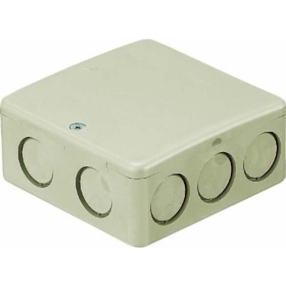 未来工業 PVK-ANPJ PVKBOX オネジキャップ付 中四角浅型 ベージュ : 電材ネット - 通販 - Yahoo!ショッピング
